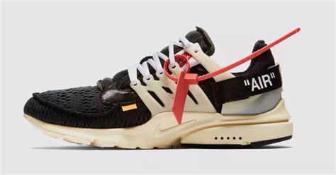 Off Whites Nike Air Presto Sneaker Is Back In Black Maxim