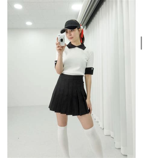 여성 골프웨어 골프 테니스 스커트