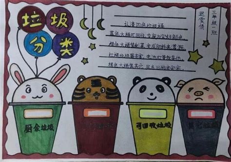 8k垃圾分类手抄报图片28张 美景图片网