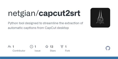 Github Netgiancapcut2srt Python Tool Designed To Streamline The Extraction Of Automatic