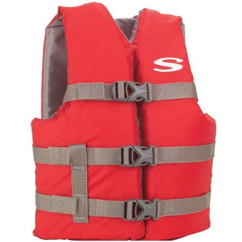 Coleman Stearns Classic Series Youth Red Life Jacket Flotation Vest