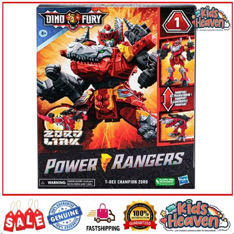 Power Rangers Dino Fury T Rex Champion Zord Mosa Razor Zord Dimetro