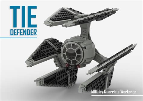 Lego Moc Tie Defender By Quarries Workshop Rebrickable Build With Lego