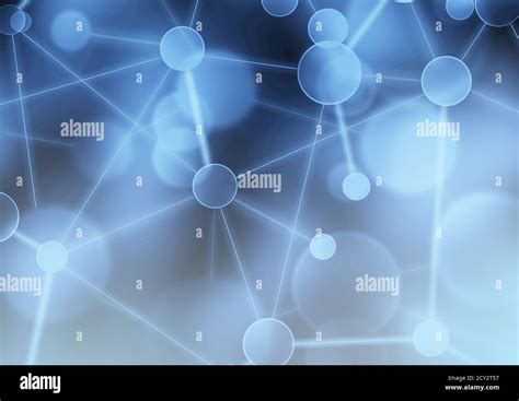 Network Blue Abstract Background Neural Social Network Blockchain Network Science Connection