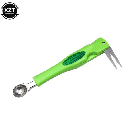 Badubg НОВ разделител за диня Комплект топки за пъпеш и лъжичка за