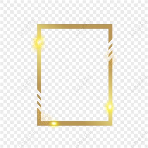 황금 조명 일러스트 효과 테두리황금빛광점창조적 Png 일러스트 무료 다운로드 Lovepik
