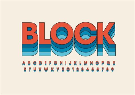 Premium Vector 3d Resample Font Effect Vector