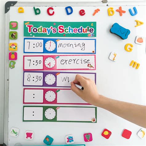 Classroom Schedule Chart
