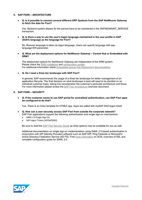 Fiori Technical Doc PDF Computer Software And Applications Computing