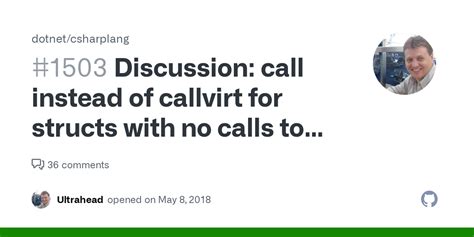 Discussion Call Instead Of Callvirt For Structs With No Calls To Base
