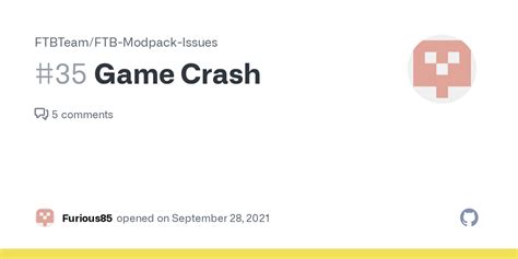 Game Crash Issue 35 FTBTeam FTB Modpack Issues GitHub