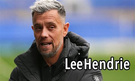 Lee Hendrie The Inspiring Journey Of An English Former Footballer