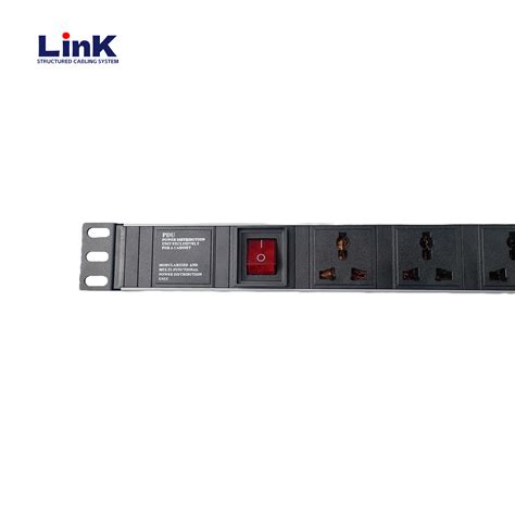 Power Distribution Unit Rack Mount Intelligent Pdu 16a 8 Outlet Rack Mount Pdu With Overload