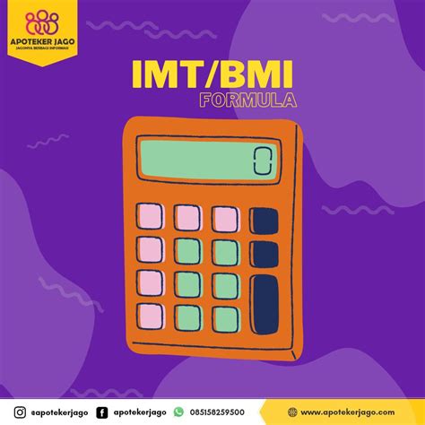 Rumus Indeks Massa Tubuh Imtbmi Apoteker Jago