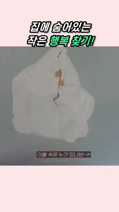 집에 숨어있는 작은 행복 찾기 Youtube