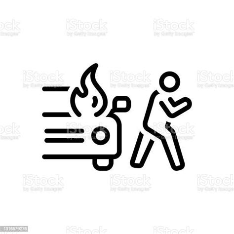 Sudden Unexpected Stock Illustration Download Image Now Burning
