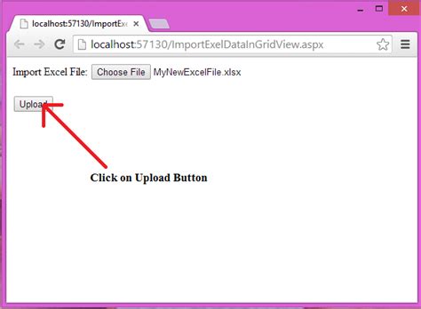Read Excel Sheet Data And Bind With Aspnet Gridview