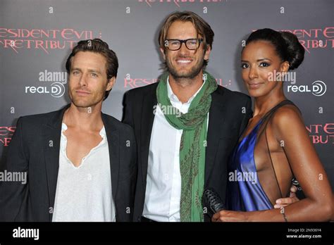 Johann Urb Center Attends The Us Premiere Of Resident Evil