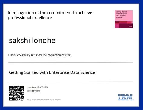 Sakshi Londhe On Linkedin Ibm Sinhgadinstitute Ibmtraining