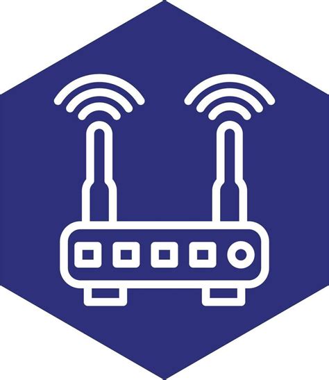 Wifi Router Vector Icon Design Vector Art At Vecteezy