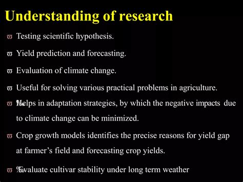 Crop Simulation Model Pdf Agriculture Industries