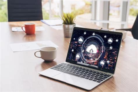 Premium Photo Cloud Computing Software For Modish Remote Work