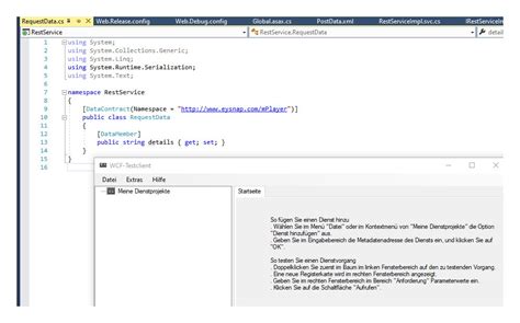 Wcf Post Request Get Request Test App Server And Client As Desktop Application Microsoft Qanda