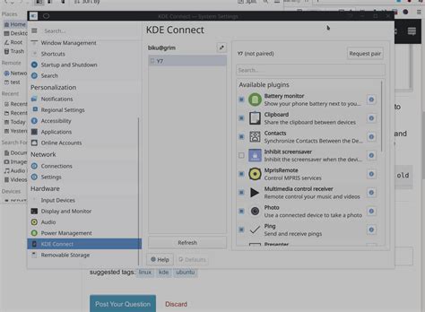 Linux KDE Connect Not Working Shows Error Of Cannot Be Paired Because It Is Running An Old