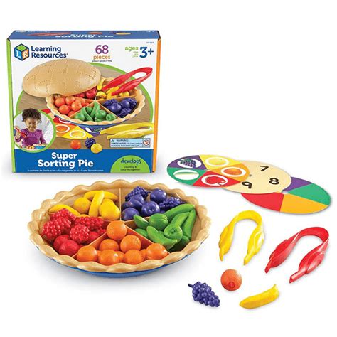 Learning Resources Super Sorting Pie Set