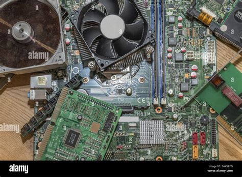 Motherboard Cpu Ram Hard Drive Graphics Card And Other Hardware