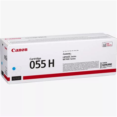 Kopen Canon 055 H Tonercartridge Met Hoge Capaciteit Cyaan — Canon