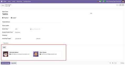 Features In The CRM Settings Menu In Odoo 17 CRM Odoo 17 Community Book