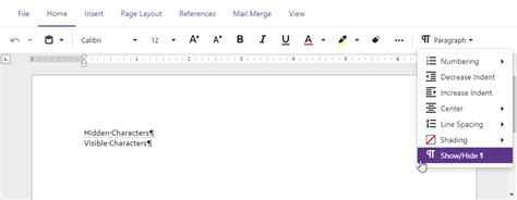 CharacterProperties Hidden Property Blazor DevExpress Documentation