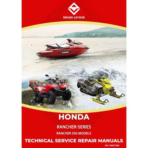 Honda Trx350tmtefmfe 2000 2003 Service Manual