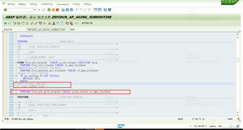 Rfc Submit 调用sap程序idcnap 应付账款账龄报告 报错 Exception Condition Cntlsystemerror Triggered Csdn博客