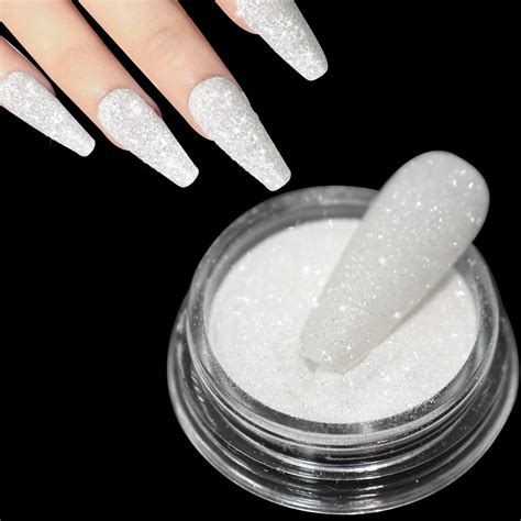 Uaruogp 8 Boxes Nail Crystal Diamond Powder Rushed Diamond
