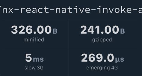 Nxlabsnx React Native Invoke App Bundlephobia
