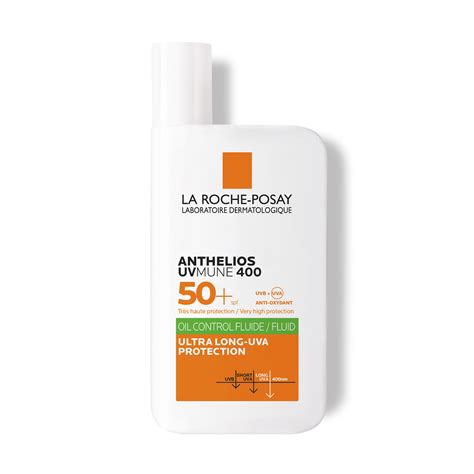 Флюїд для жирної шкіри обличчя La Roche Posay Ля Рош Позе Антеліос Uva 400 Оїл Контрол з