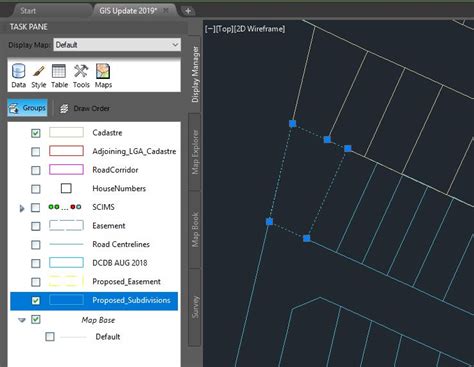 Editing AutoCAD Map Civil D Feature Data Object FDO Layer Displays But Is No Longer
