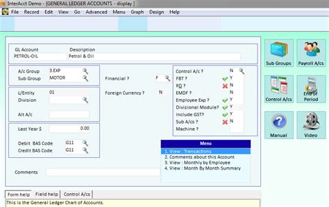 General Ledger Software Accounting Interacct