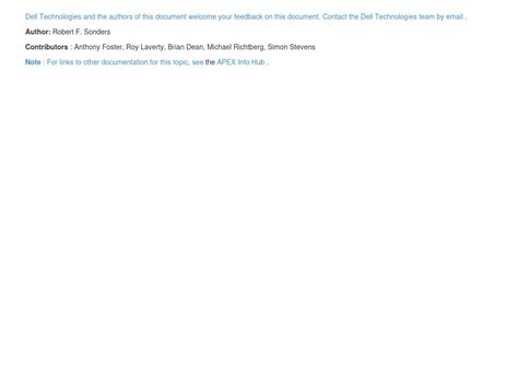 We Value Your Feedback Dell Apex Block Storage For Microsoft Azure Dell Technologies Info Hub