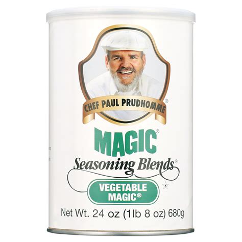 Chef Paul Prudhommes All Natural Vegetable Magic Seasoning Spices 24