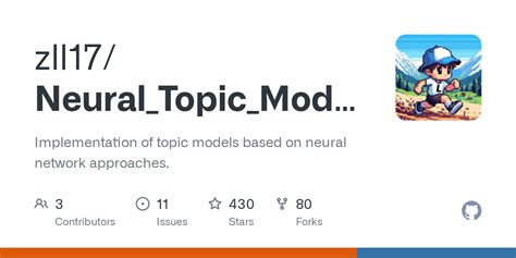 Github Zll17neuraltopicmodels Implementation Of Topic Models Based On Neural Network