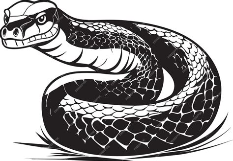 Serpents Secret A Stunning Visual Of Pythons Hidden Abilities And Camouflage Premium Ai