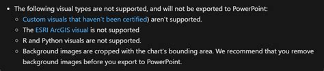 visual does not support exporting power bi enterprise dna forum