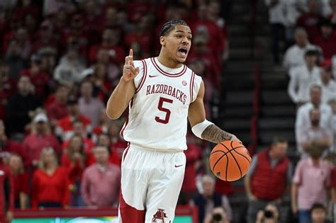 Auburn Looks To Contain Arkansass Darius Acuff Meleek Thomas In Saturday Sec Matchup