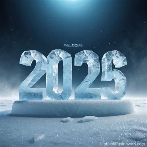 Frozen 2025 Theme Graphic Design Stable Diffusion Online