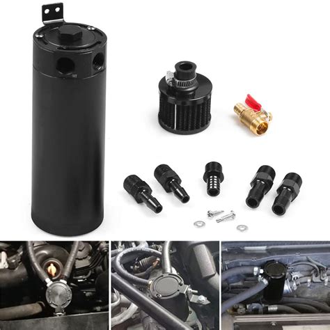 Mua Universal Billet Aluminum Baffled 2 Port New Long 750ml Oil Catch