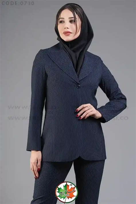 قیمت کت شلوار اداری زنانه 710 مدل ترنم ⋆ خرید از تولیدی