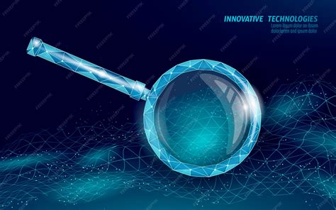 Premium Vector Abstract Digital Landscape D Blue Background Information Code Flow Data